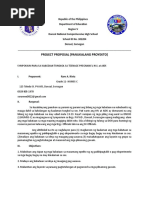 Project Proposal Filipino Edited | PDF