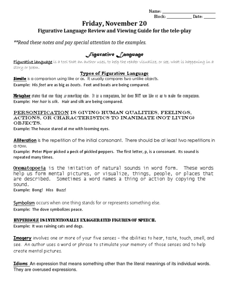 The Hitchhiker Viewing Guide & FL | PDF | Idiom | Metaphor