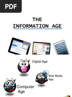 The Information Age PPT - STS Subject | PDF | Bioinformatics | Internet