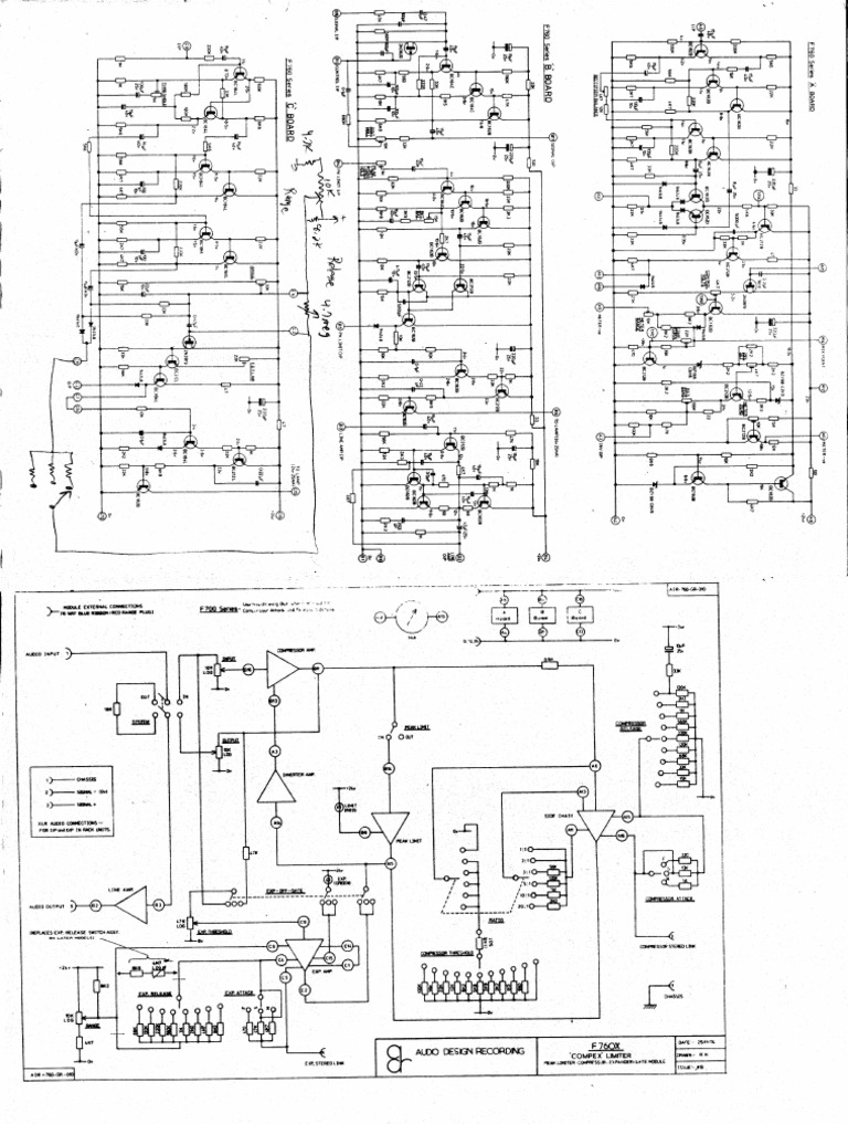 Audio Design Recording f760x Compex SCH | PDF