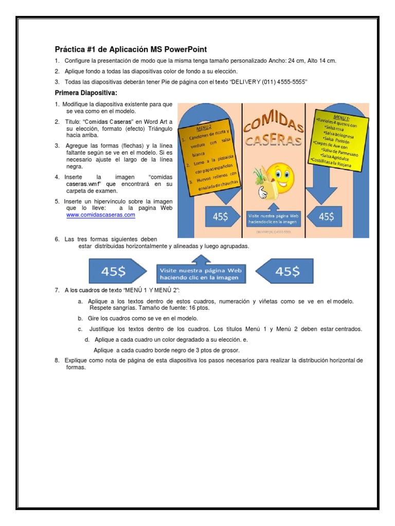 Practica de Powerpoint | PDF