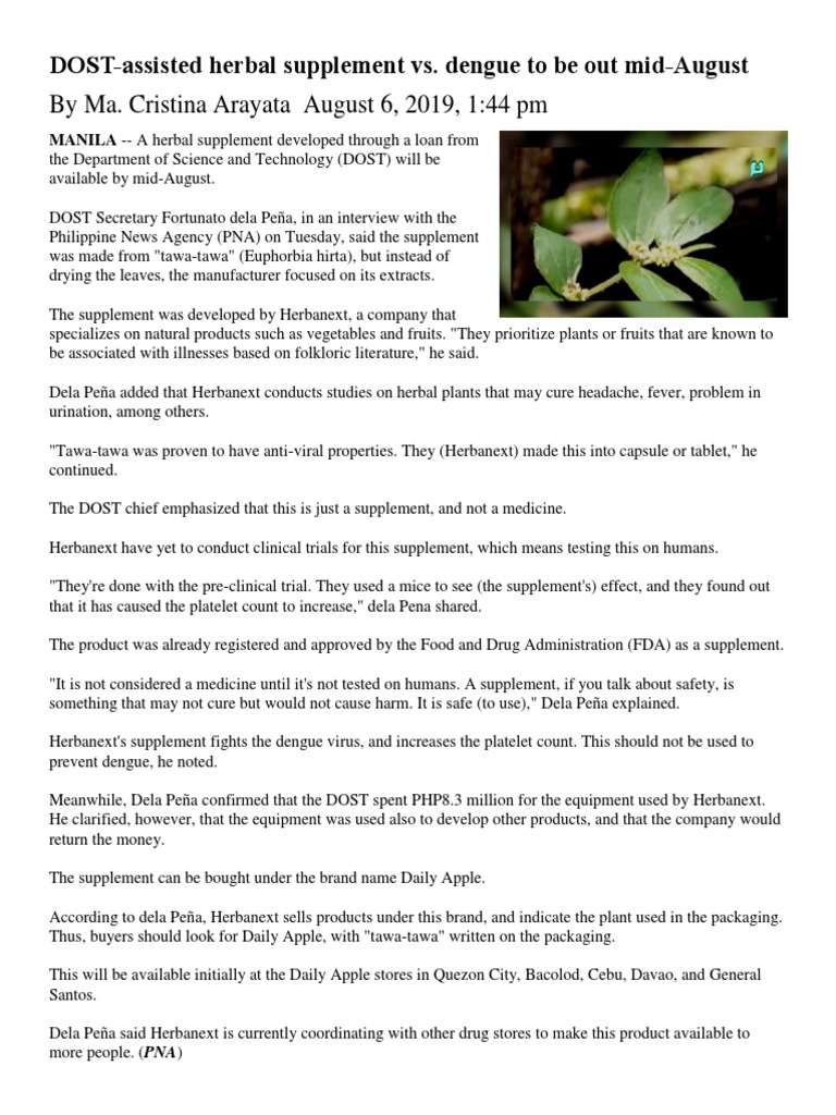 Science Writing Examples | PDF | Dietary Supplements | Search And Seizure