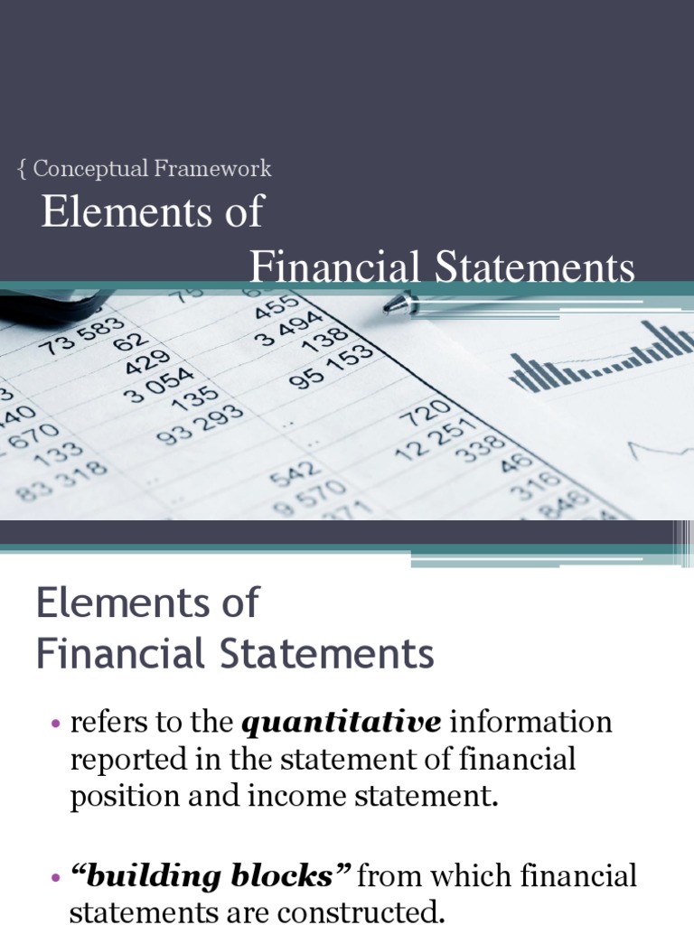 3 Elements of Financial Statements | PDF | Deferred Tax | Equity (Finance)