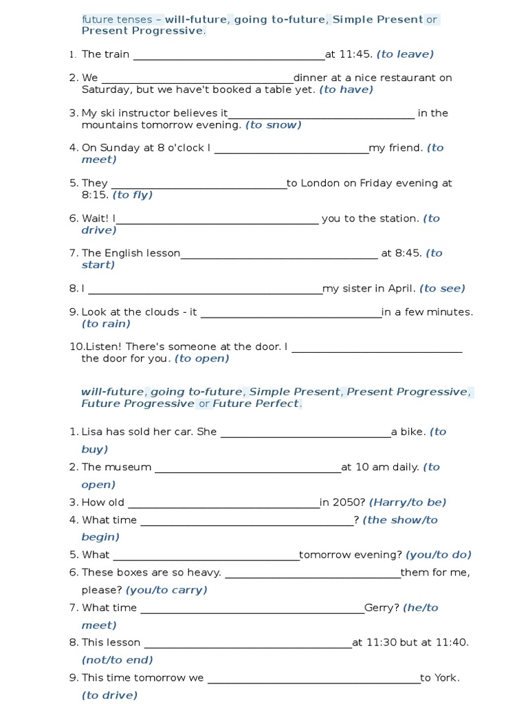 Futures Exercises | PDF