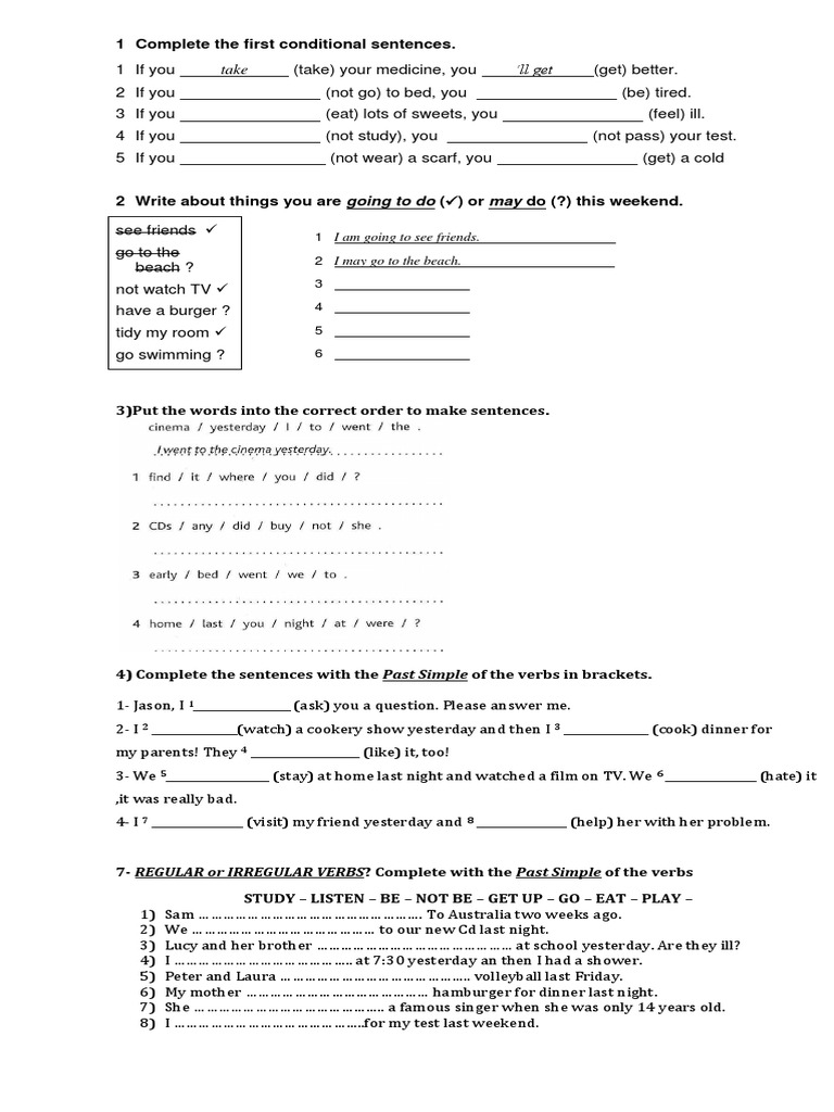 1 I Am Going To See Friends. 2 I May Go To The Beach. 3 4 5 6 | PDF