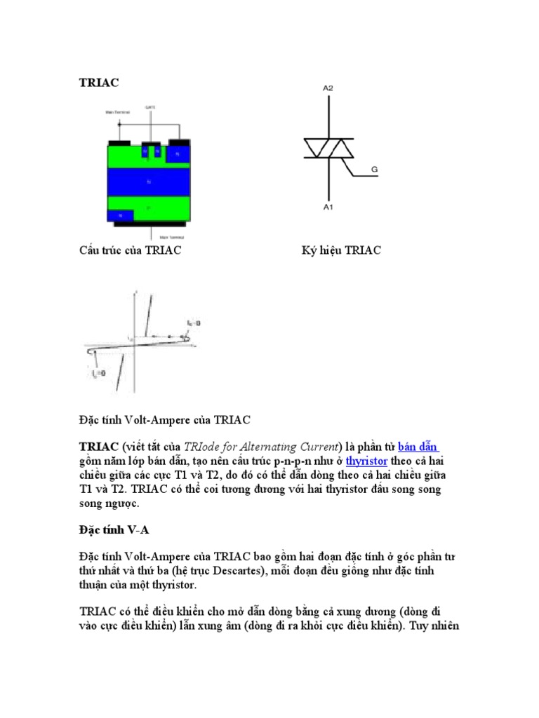 Triac Diac | PDF