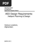 Helipad Design and Dimension Standards | PDF | Structural Load | Helicopter