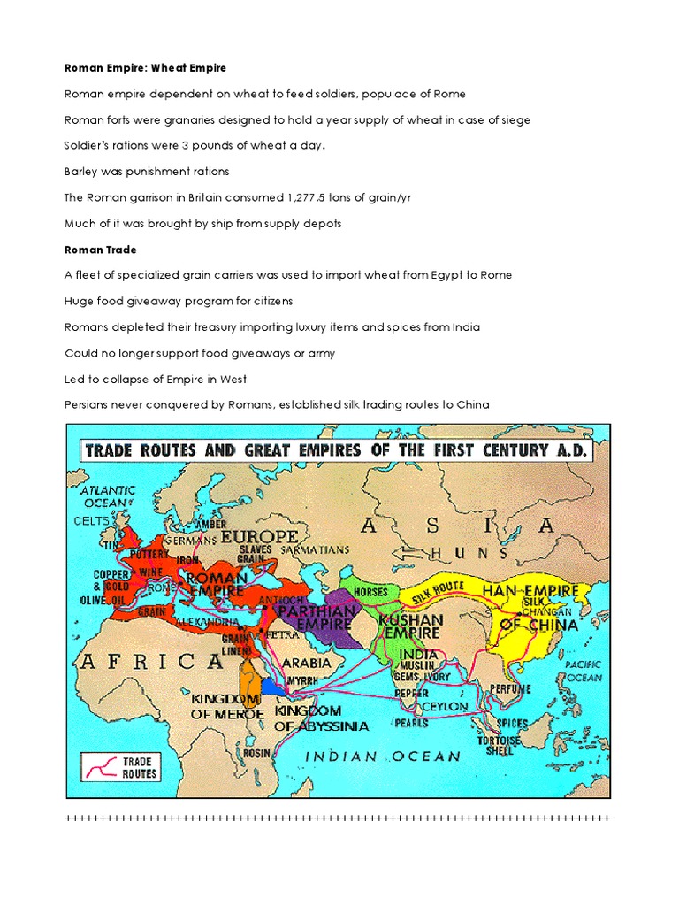 Roman Empire: Wheat Empire | PDF