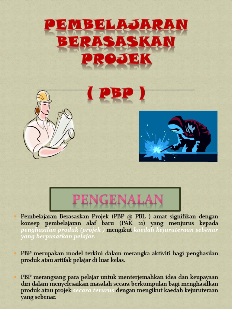Pembelajaran Berasaskan Projek | PDF
