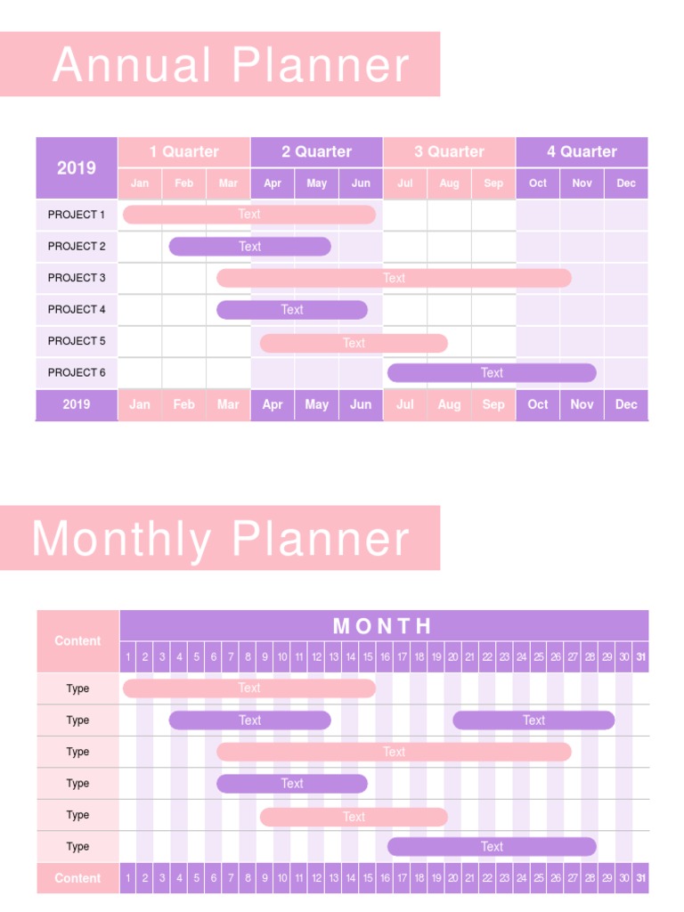 2019 Planner Allppt Com | PDF