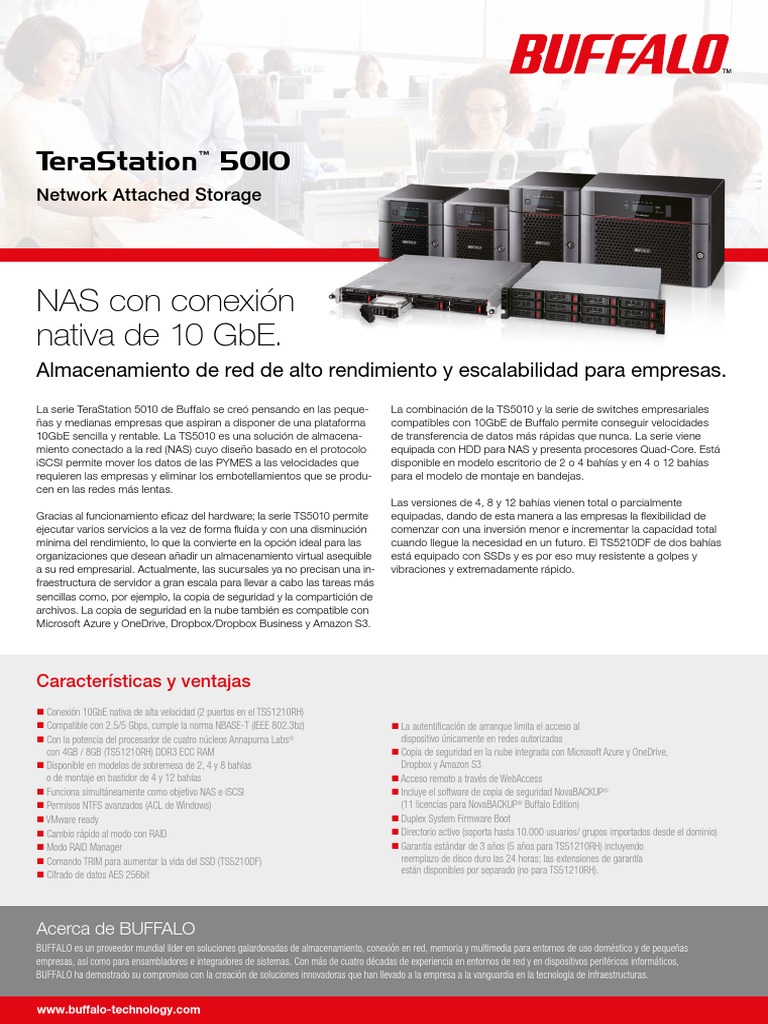 Buffalo Storage Nas PDF | PDF | USB | Disco duro