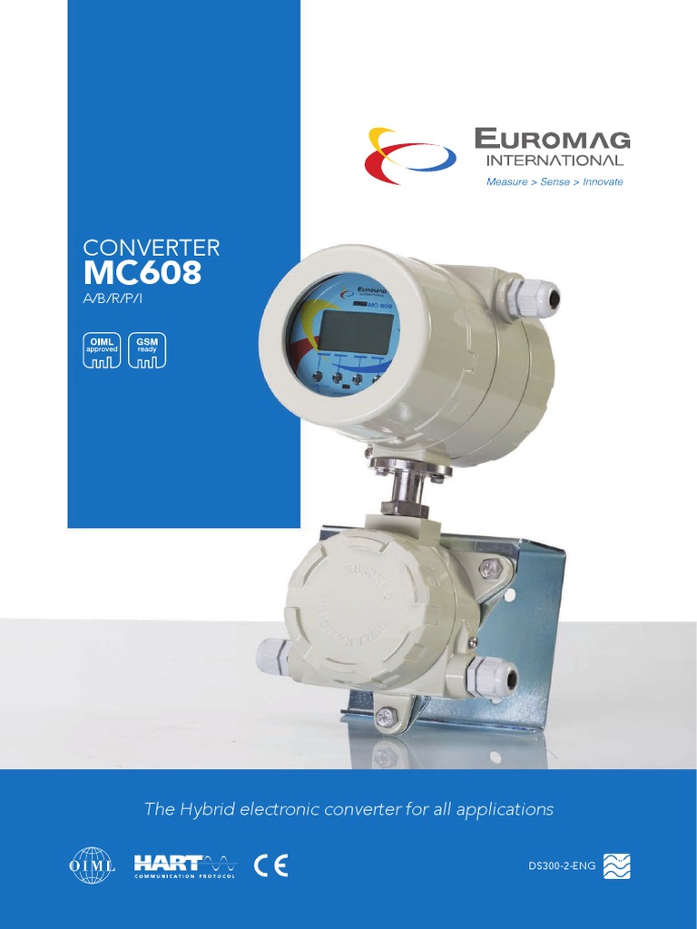 MC608 Data Sheet | PDF | Flow Measurement | Computer Network