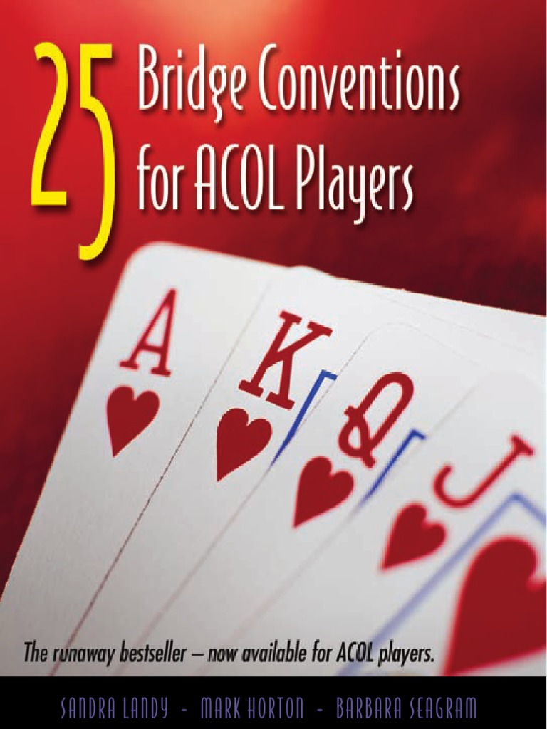 SAMPLE 25ConventionsForAcol | PDF | Contract Bridge | Sports