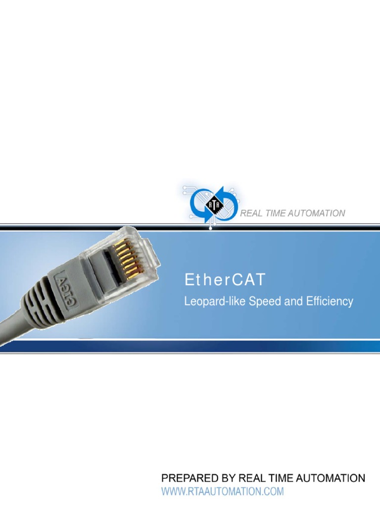 Ethercat: Leopard-Like Speed and Efficiency | Download Free PDF | Network Topology | Computer ...