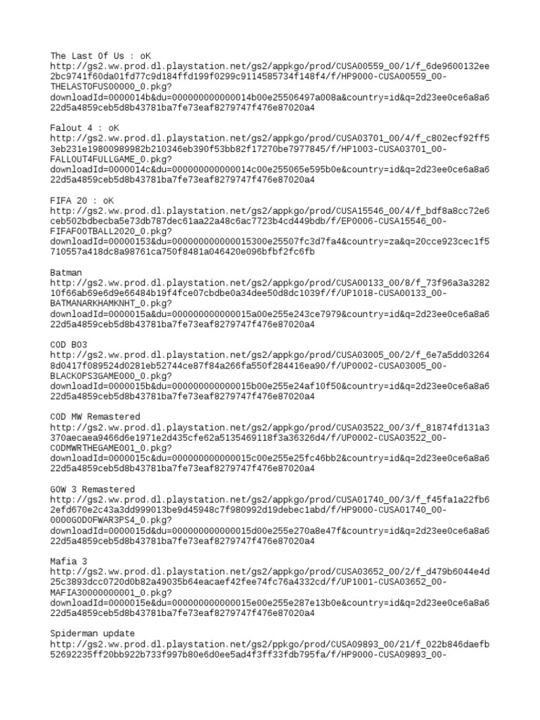 Link Ps4 Game | PDF | Sports | Leisure