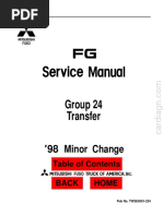 Mitsubishi Fuso Maintenance Schedule | PDF | Axle | Manufactured Goods