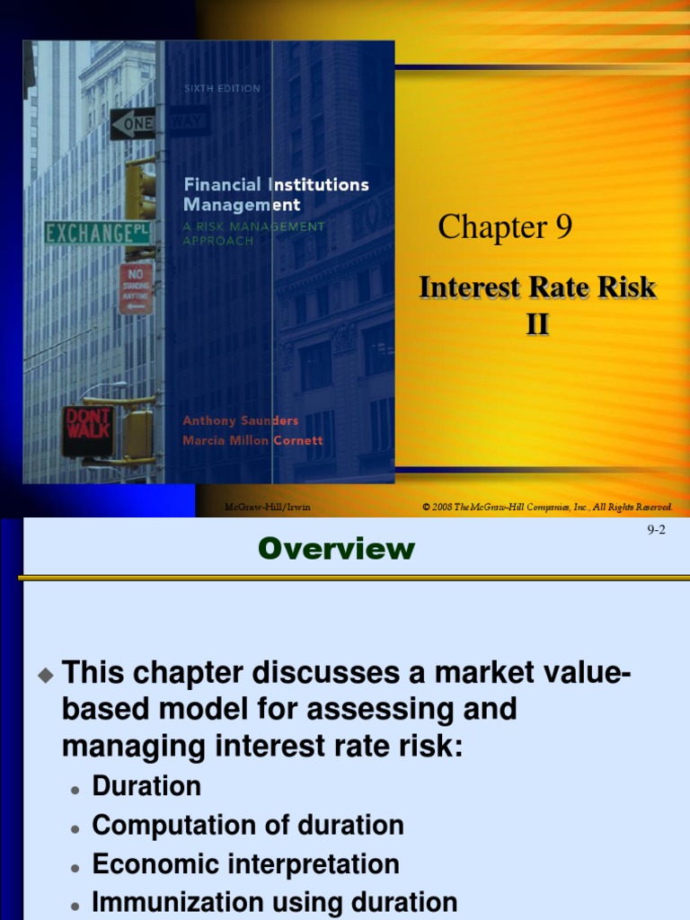 Chap 9 Interest Rate Risk II | PDF | Bond Duration | Bonds (Finance)