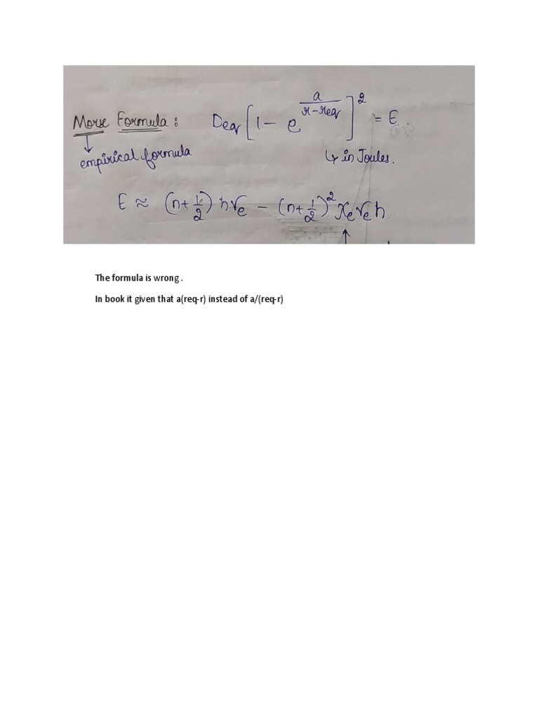 Correcting Formula Error in Book | PDF