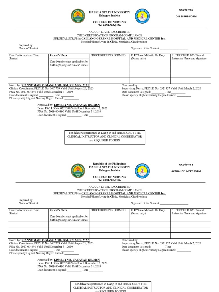 Case Form Isu | PDF | Nursing | Hospital