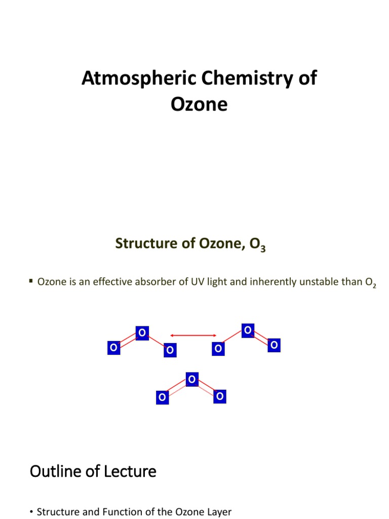 Ozone Layer: Structure and Depletion | PDF | Ozone Depletion | Ultraviolet