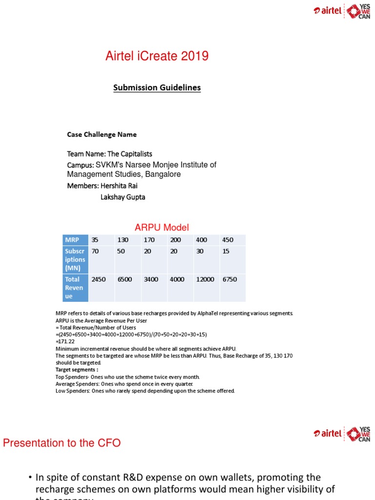 Airtel Case STUDY | PDF | Cloud Computing | Business