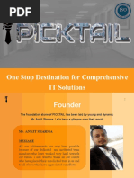 ICT Company Profile Sample | PDF | Social Media Marketing | Search ...