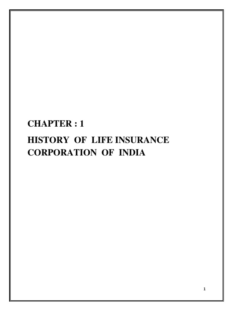 A History of Life Insurance in India: Milestones in the Evolution of ...