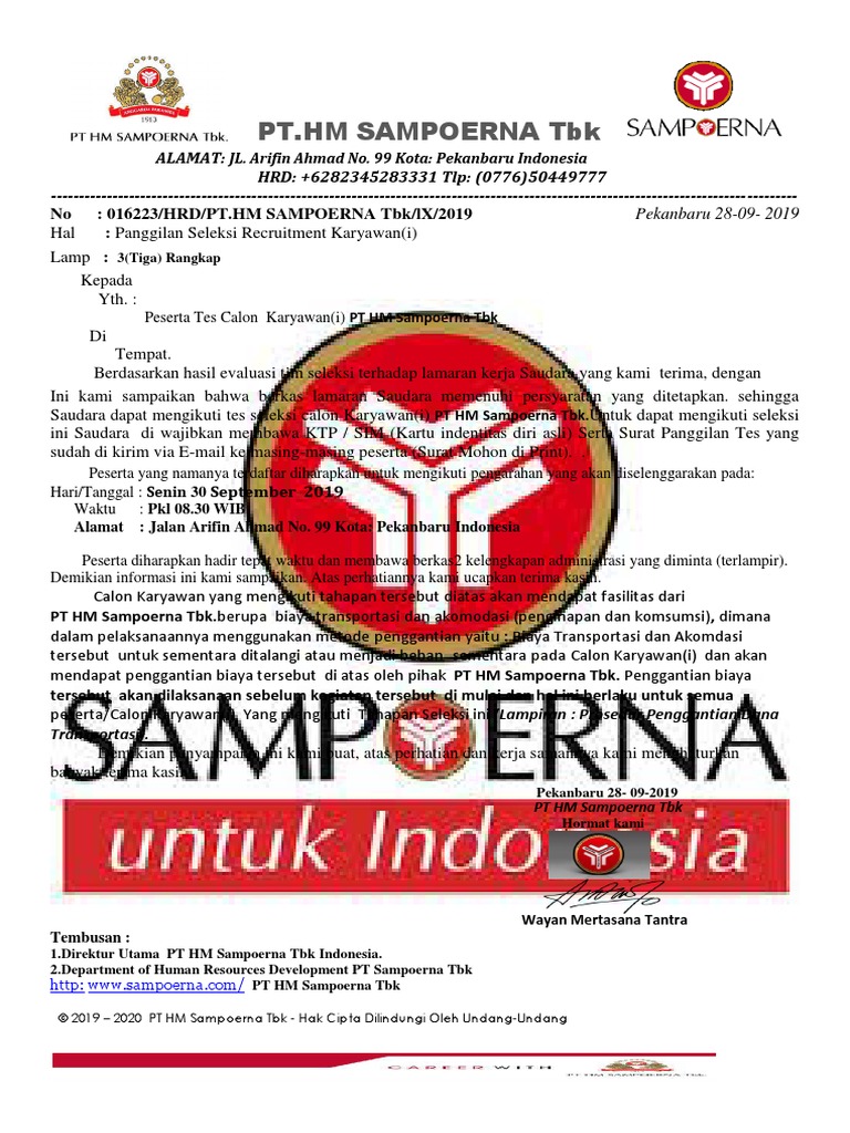PT HM Sampoerna TBK - PKN | PDF