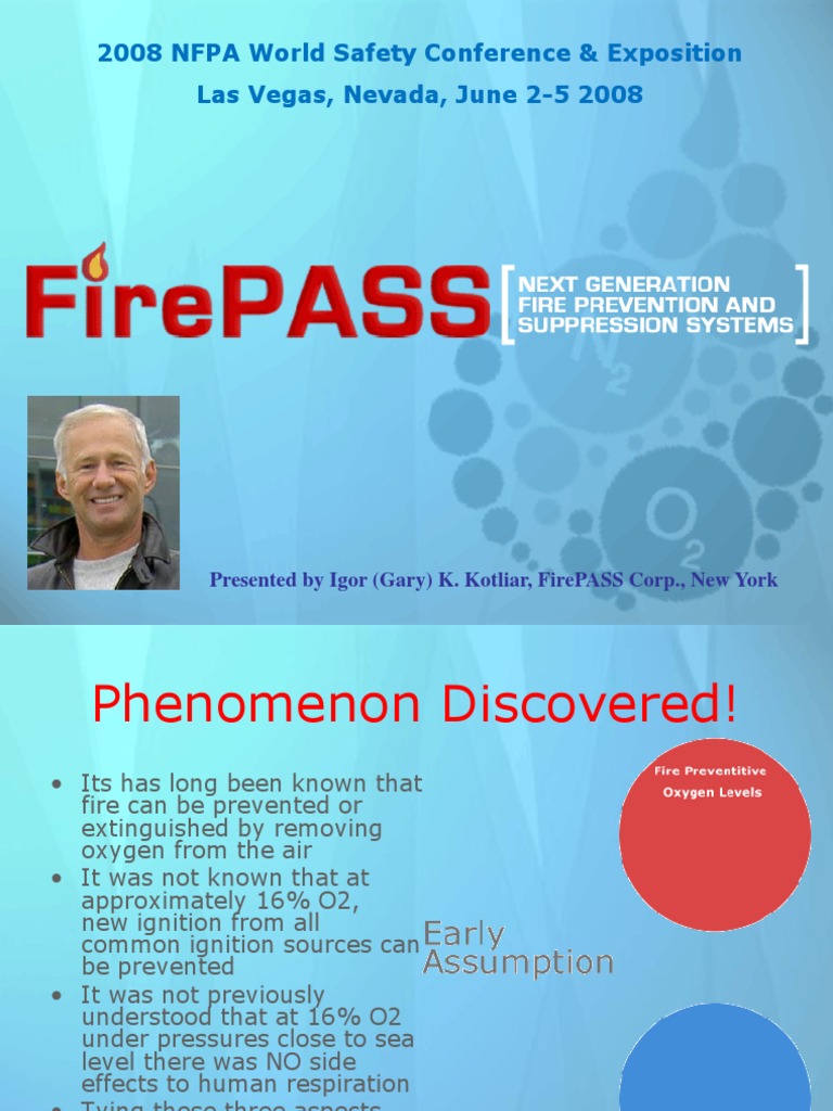 Firepass Nfpa Conference 2008 2 | PDF | Hypoxia (Medical) | Atmosphere ...