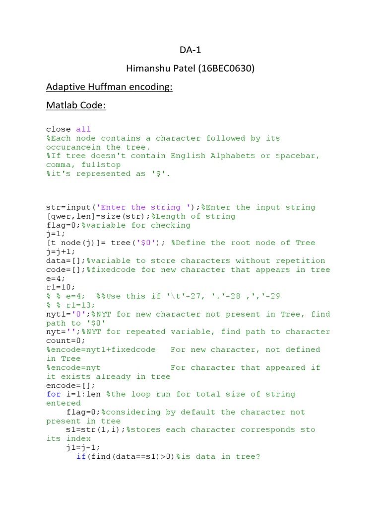 Itc Da1 PDF | PDF | String (Computer Science) | Algorithms And Data Structures