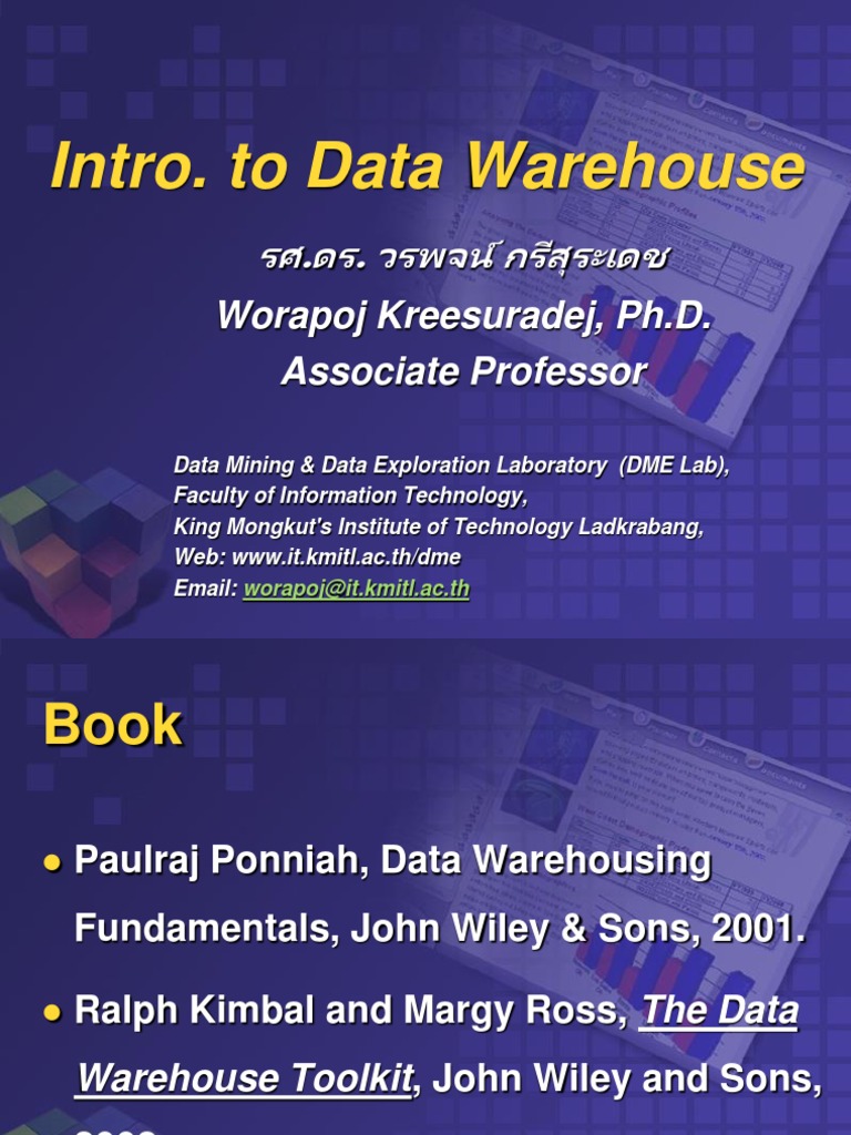 An Introduction to Data Warehousing Concepts and Key Components | PDF | Data Warehouse | Databases