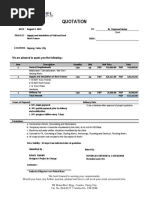 Subject: Quotation For The Perimeter Fencing of The Property (Bustos ...