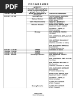 Emcee Script Turn-Over Ceremony | PDF