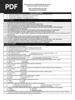 2nd Quarter Exam-EAPP | PDF | Chart | Word