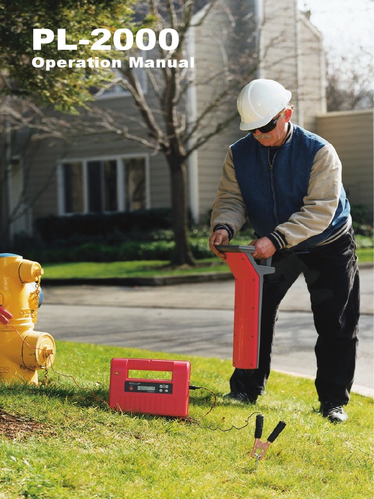 PL-2000 Operation Manual Guide | PDF | Frequency | Electromagnetism
