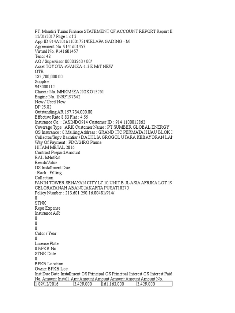 1 - PDFsam - Hitungan Cicilan Leasing Avanza Mandiri Tunas Finance ...