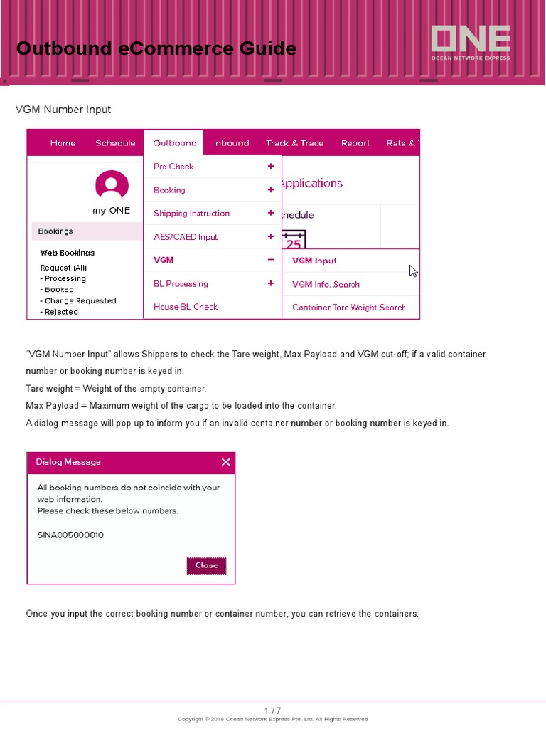 One Line | PDF | Cargo | Computing