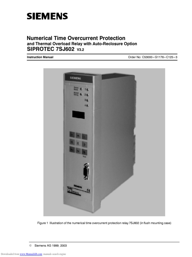 Siprotec 7sj602 | PDF | Business
