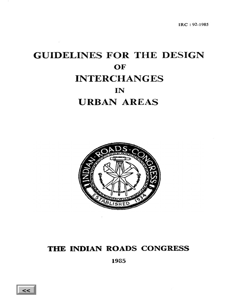 Guidelines For The Design: The Indian Roads Congress | PDF ...