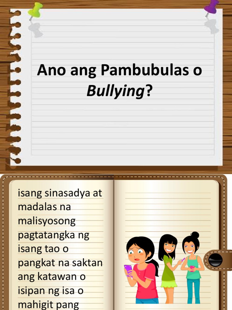Ano Ang Pambubulas O: Bullying? | PDF
