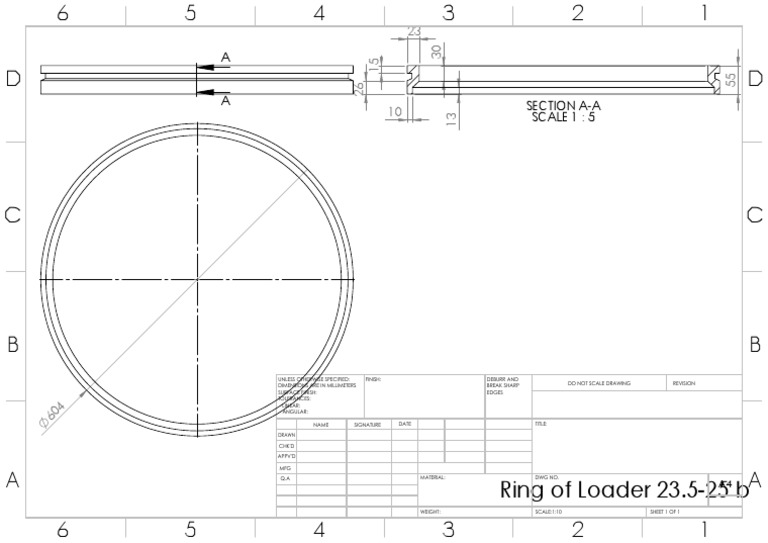 Ring of Loader 23.5-25 B | PDF | Nature | Teaching Mathematics