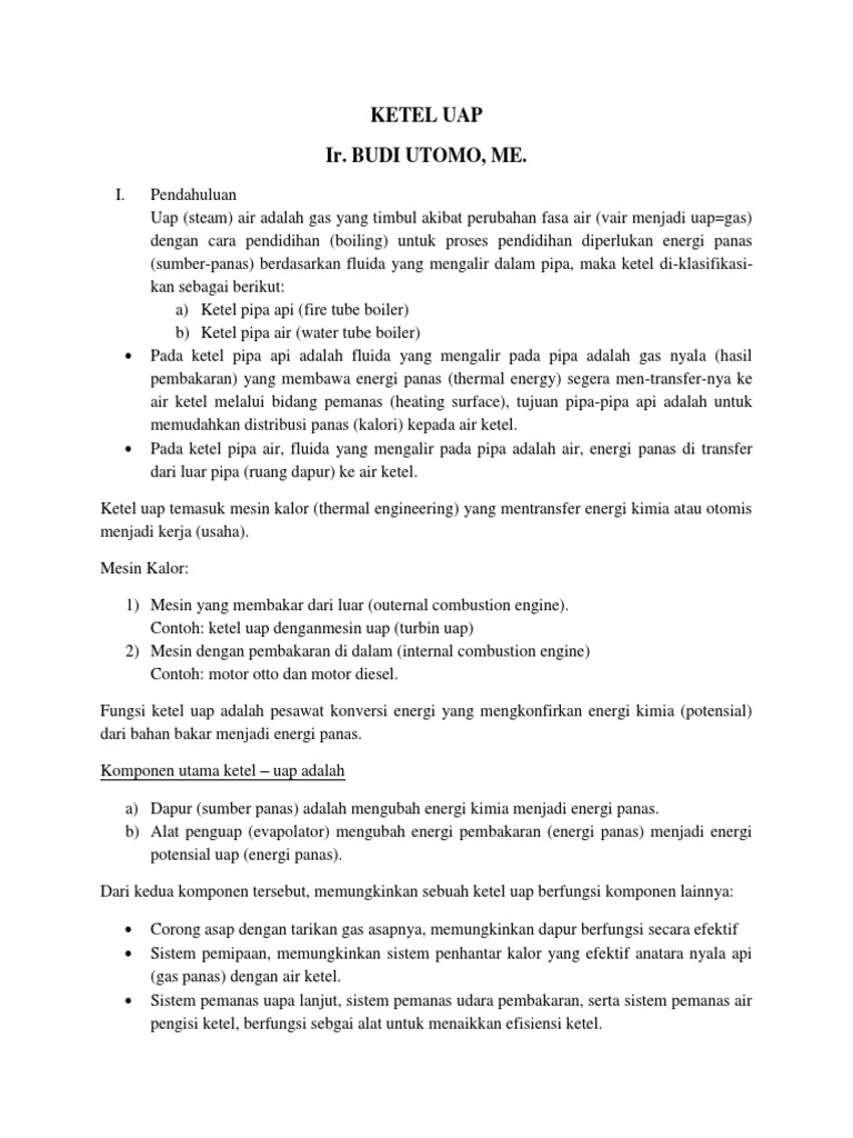 Ketel Uap | PDF