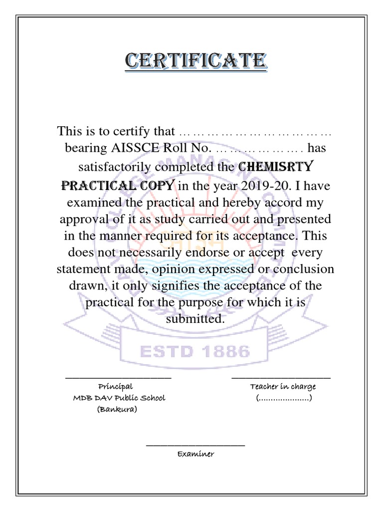 Principal Teacher in Charge MDB Dav Public School ( ) (Bankura) | PDF