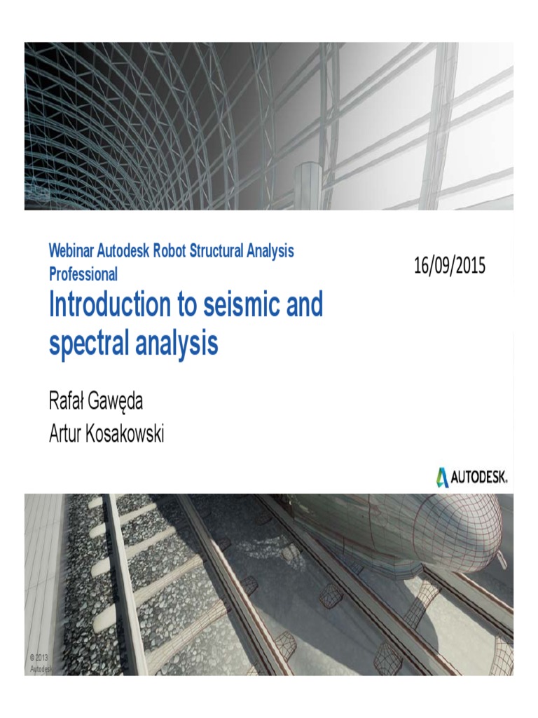 Webinar N°7 Introduction To Seismic and Spectral Analysis | PDF | Eigenvalues And Eigenvectors ...