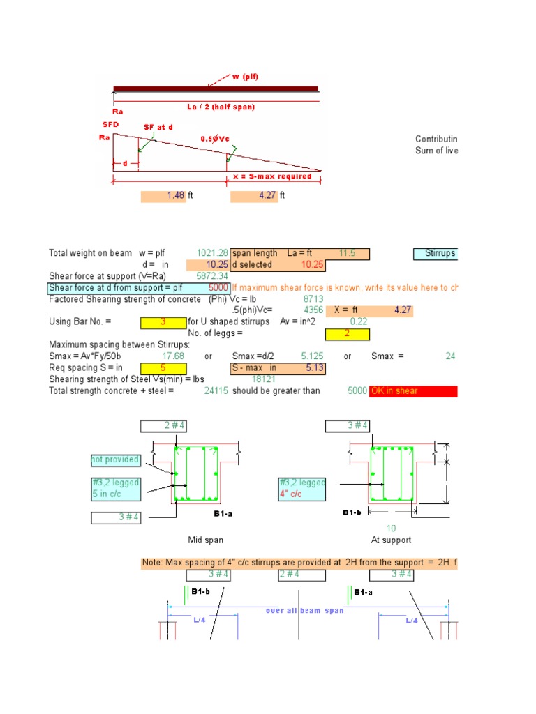Beam Design | PDF | Beam (Structure) | Classical Mechanics