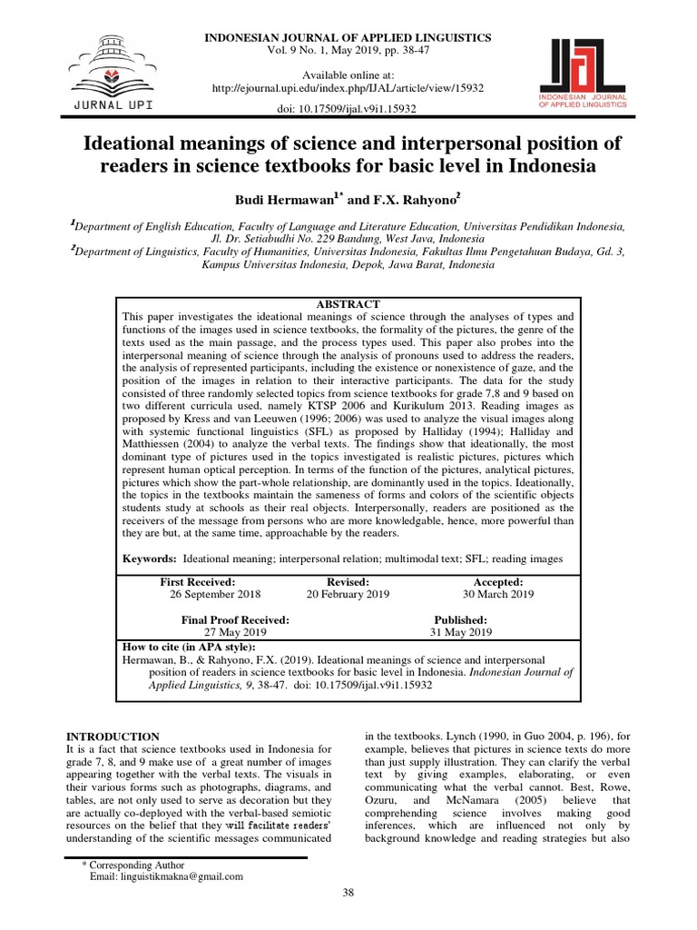 Ideational Meaning | PDF | Modal Logic | Science