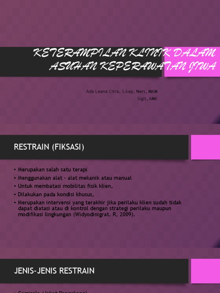 Restrain | PDF