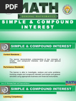 Gen. Math - 11 - Q2 - WK2 | PDF | Interest | Compound Interest
