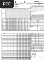 ICU Patient Monitoring Chart Template | PDF | Physiology | Medicine