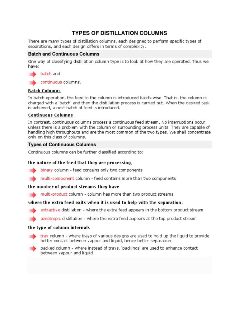 Types of Distillation | PDF | Distillation | Evaporation